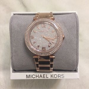 Michael Kors Accessories | Tortoise Brown Madison Watch Mk5557 | Poshmark